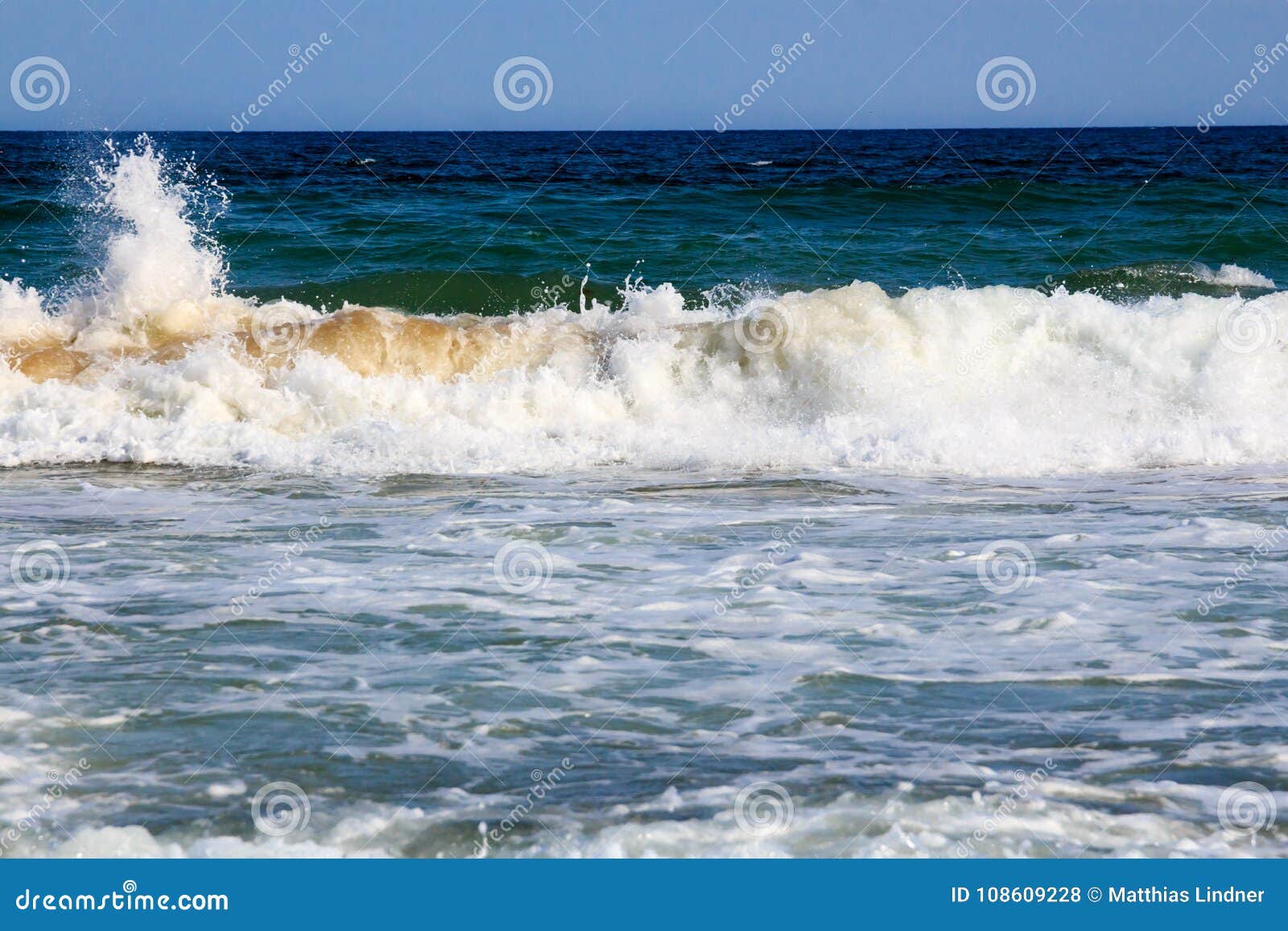 Sea Surf and Spray on the Beach Stock Photo - Image of coast, landscape ...