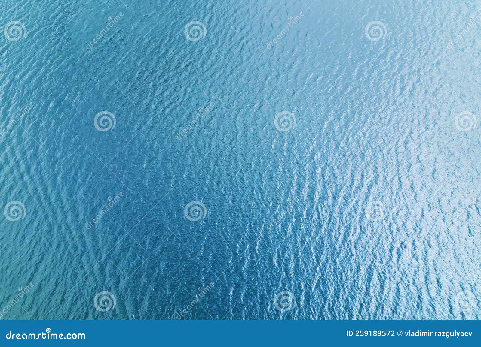 Sea Surface Aerial Top View Stock Photo - Image of view, summer: 259189572