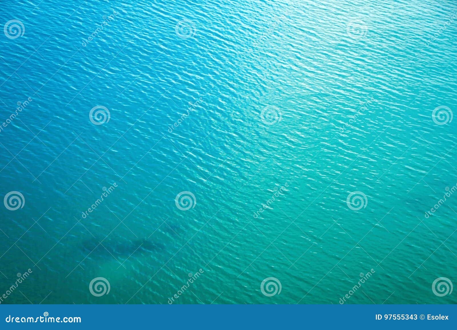 Sea Surface Aerial View. Beautiful Blue Ocean Stock Image - Image of ...