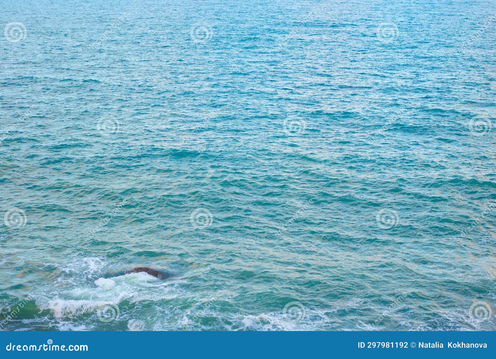 Sea Surface with Ripples. Natural Background Stock Photo - Image of ...