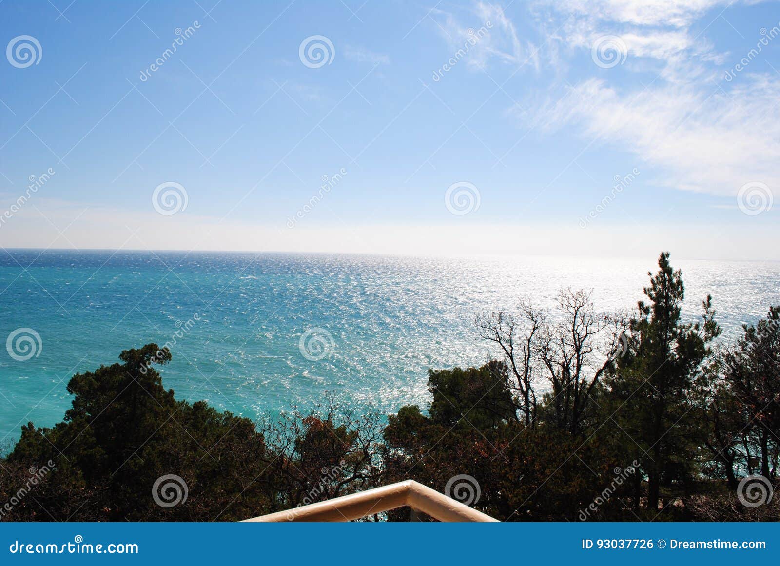 Sea surface stock photo. Image of surface, spring, clouds - 93037726