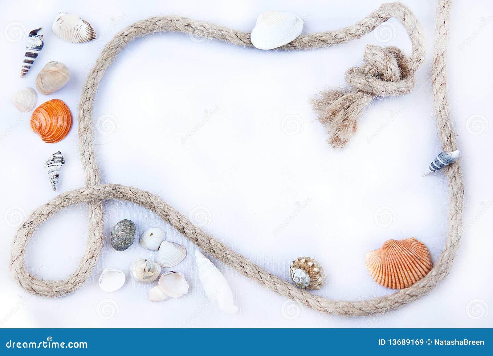 Sea-theme border stock image. Image of environment, background - 13689169