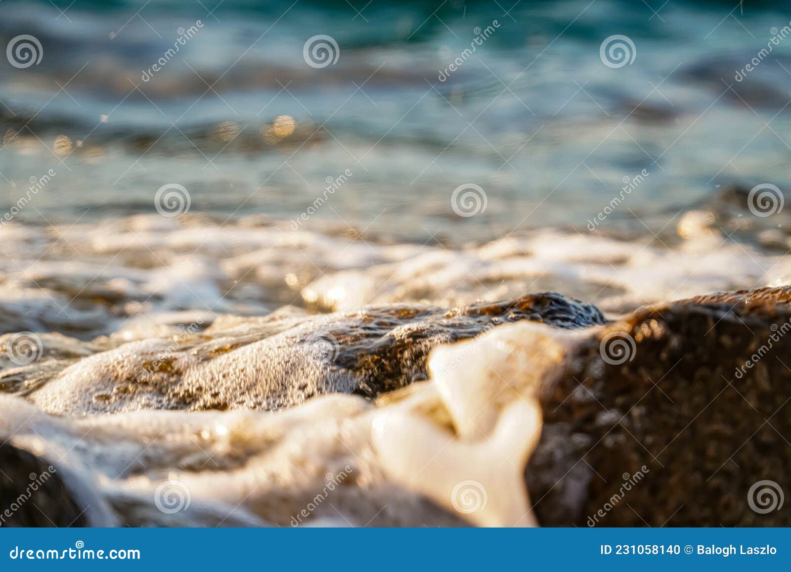 Sea Tide , Waves Hitting Rocks Stock Photo - Image of fallen, gull ...