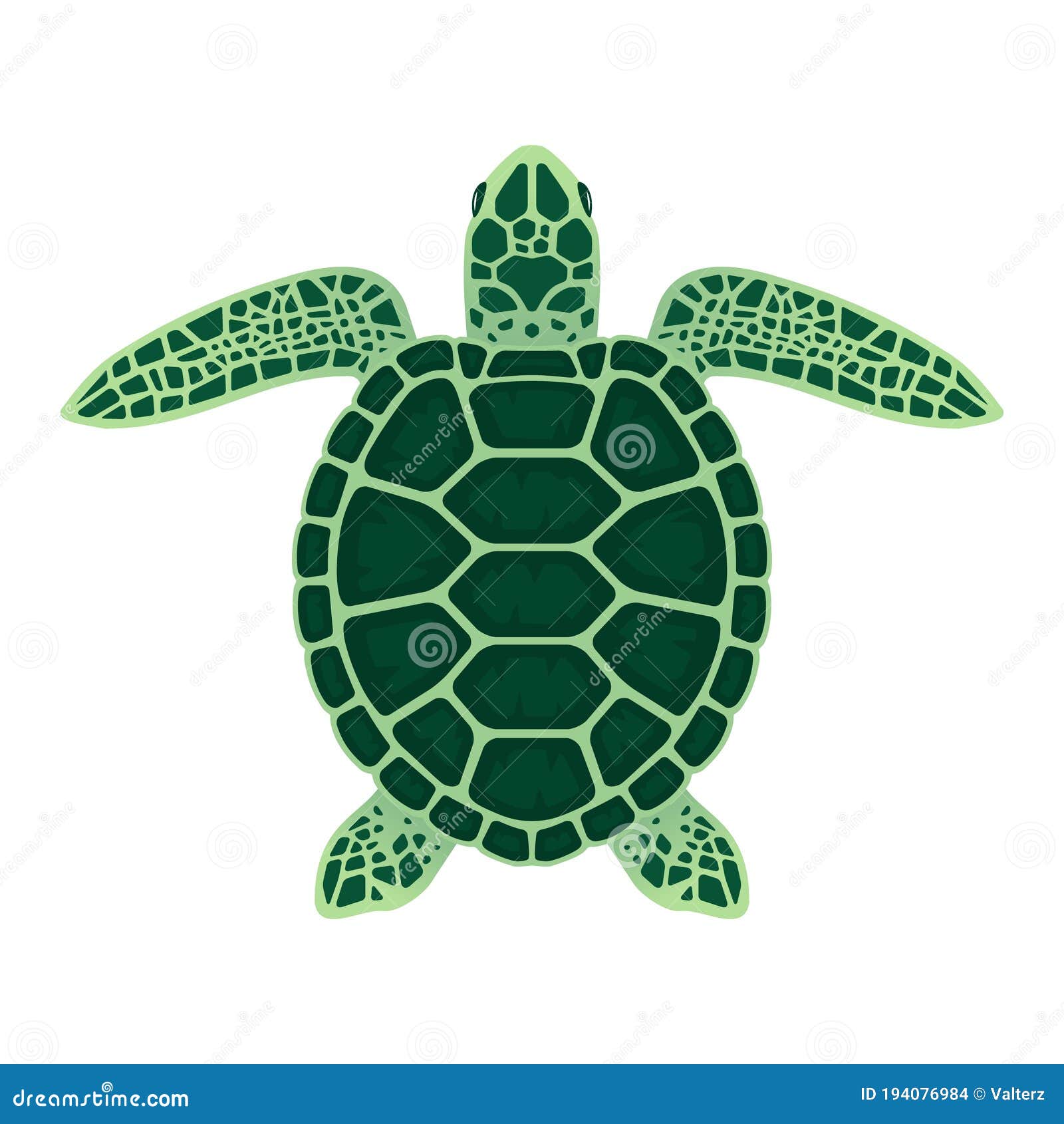 Sea Turtle. Vector Drawing Icon | CartoonDealer.com #193731737