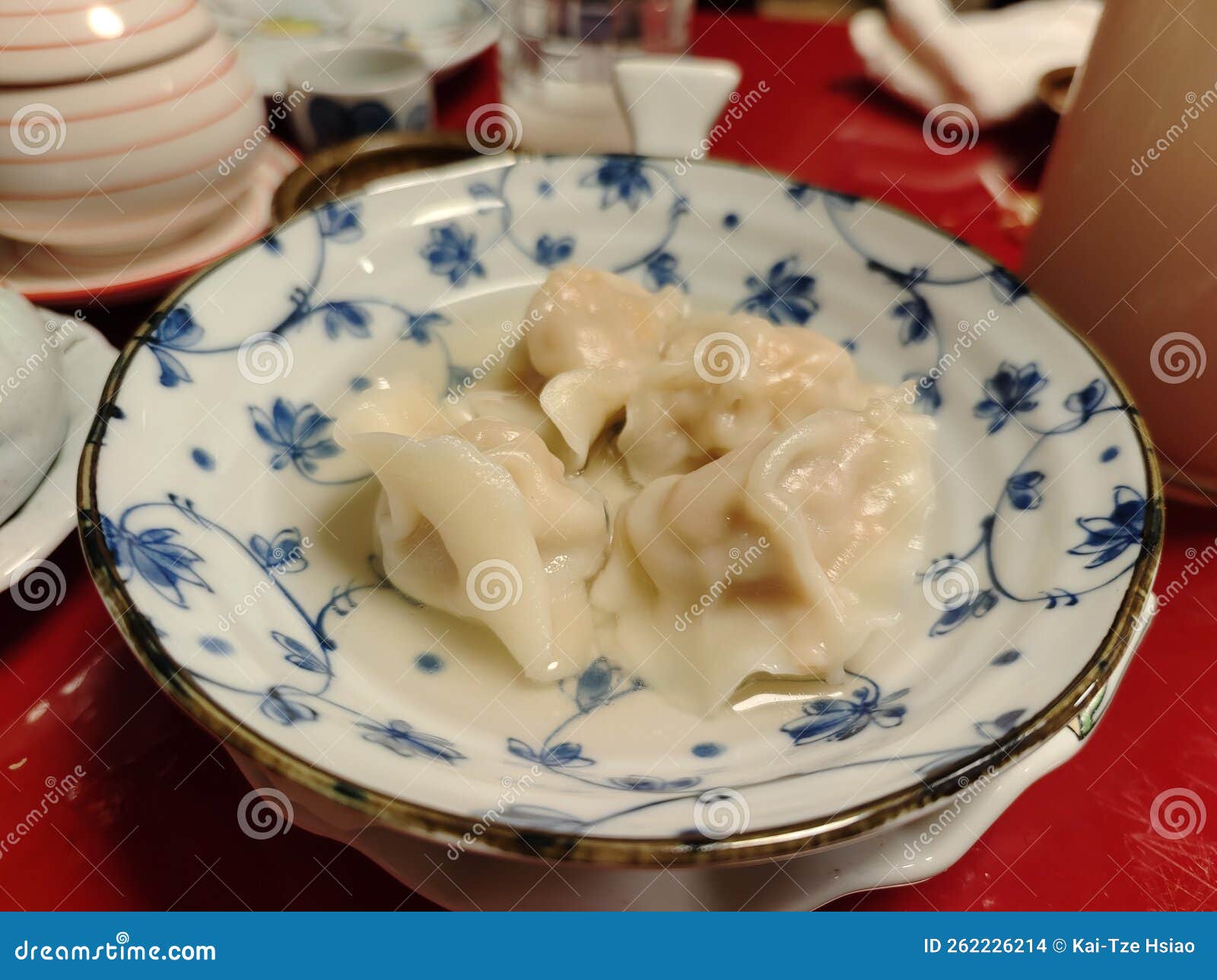 Sea urchin dumplings stock photo. Image of luxury, dumplings - 262226214