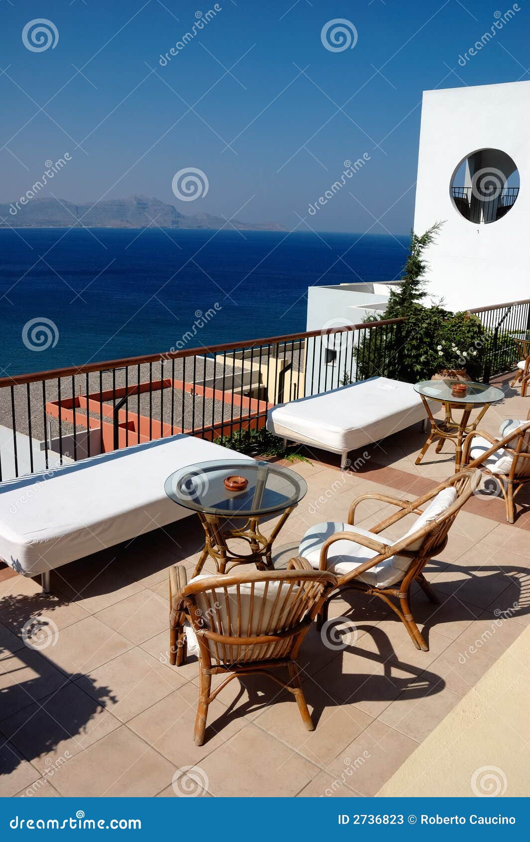 Sea view bar stock image. Image of scenics, resort, luxury - 2736823