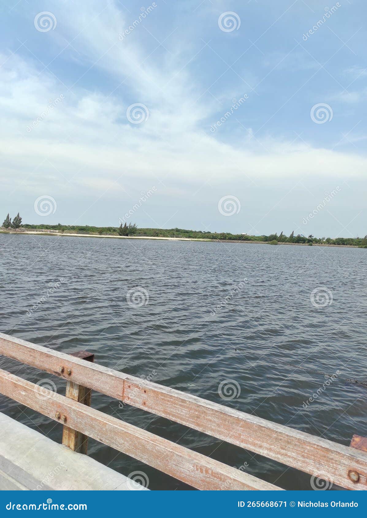 Sea View with Blue Sky at Beach Outdoor Views Stock Image - Image of ...