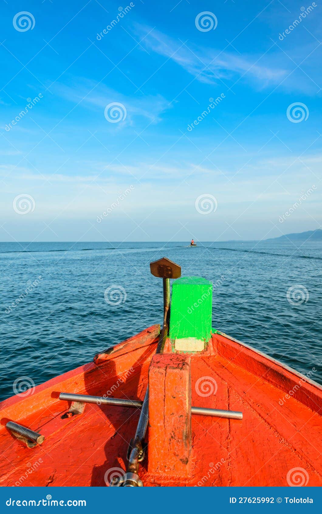 Sea view from the boat stock photo. Image of luxury, relax - 27625992