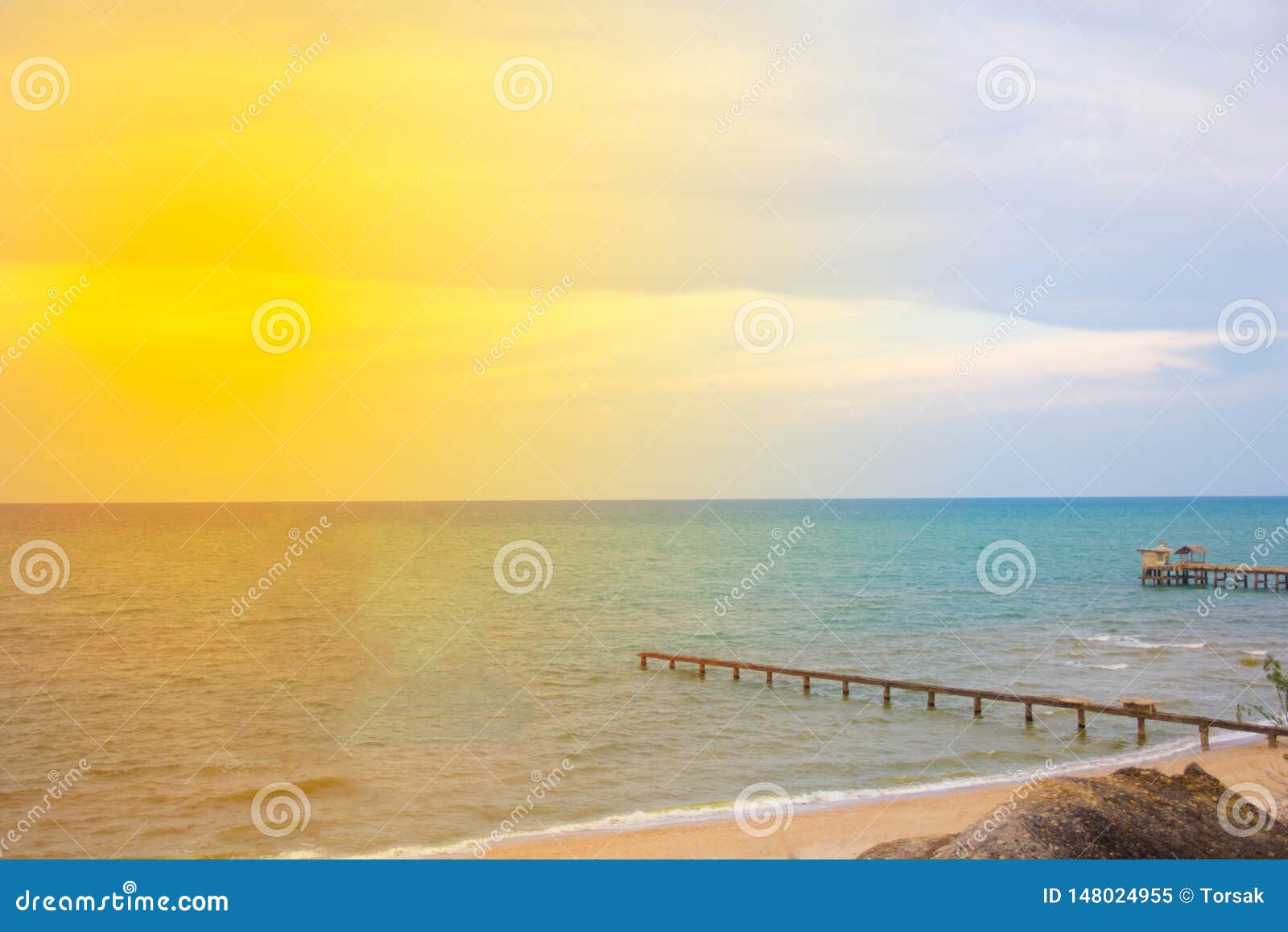Sea view stock image. Image of travel, fisherman, shore - 148024955