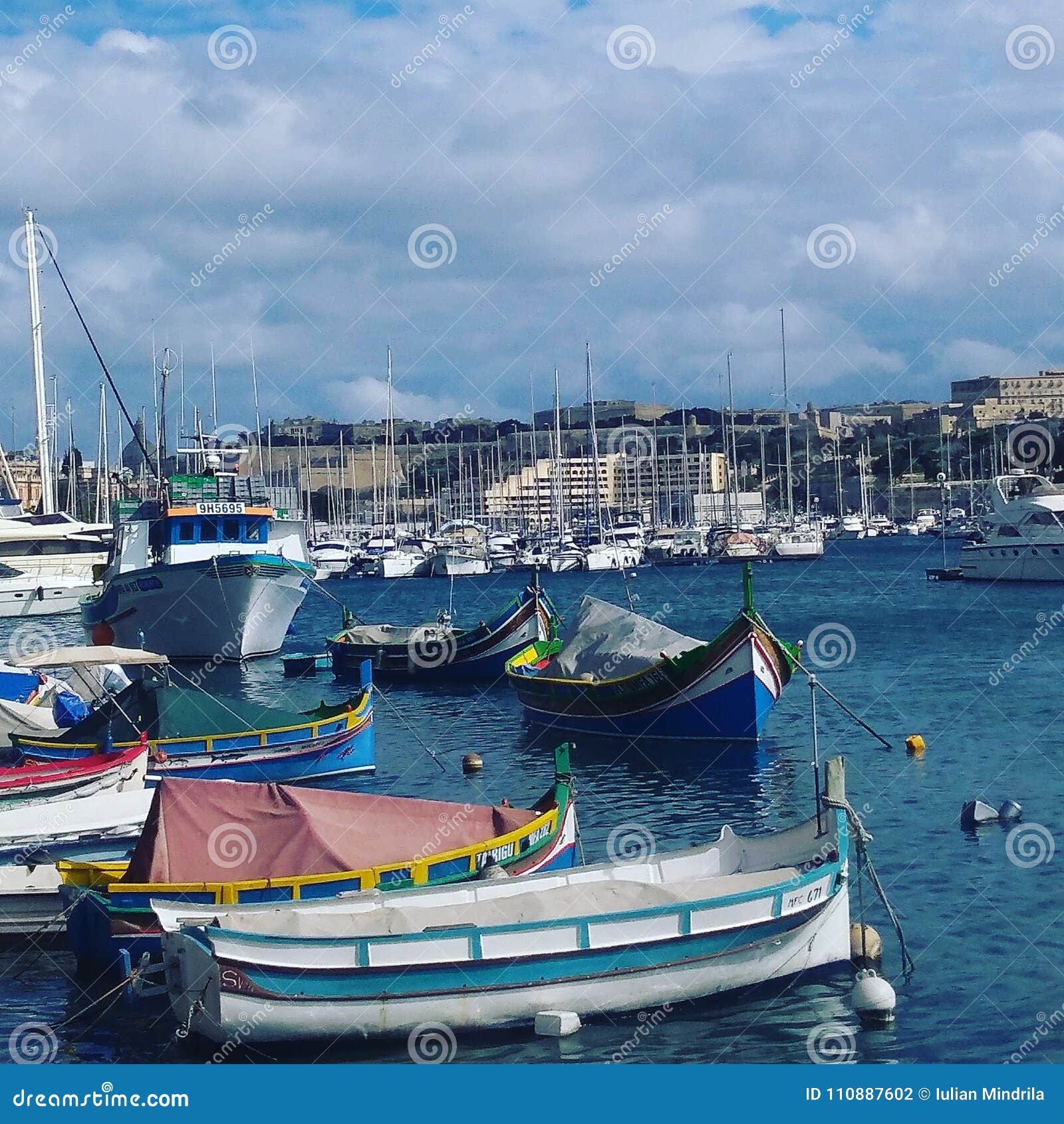 A sea view editorial photography. Image of malta, europe - 110887602