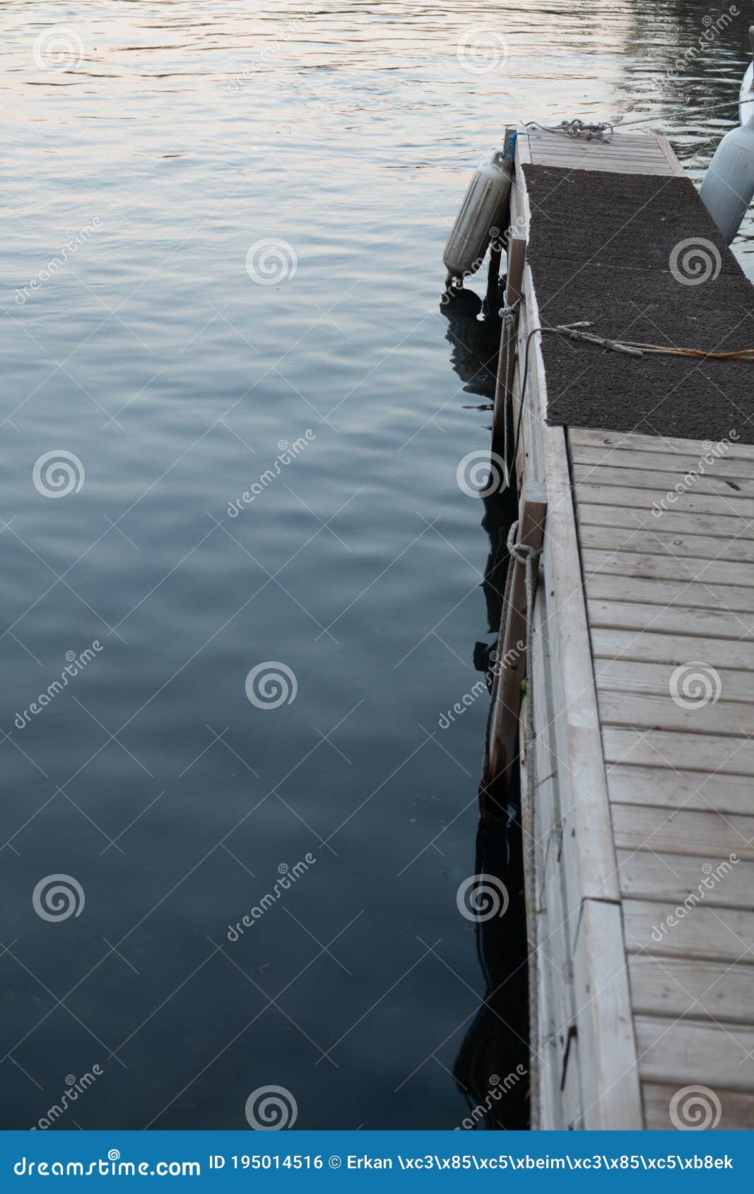 Sea View from Pier on the Shore Stock Photo - Image of nature, splash ...