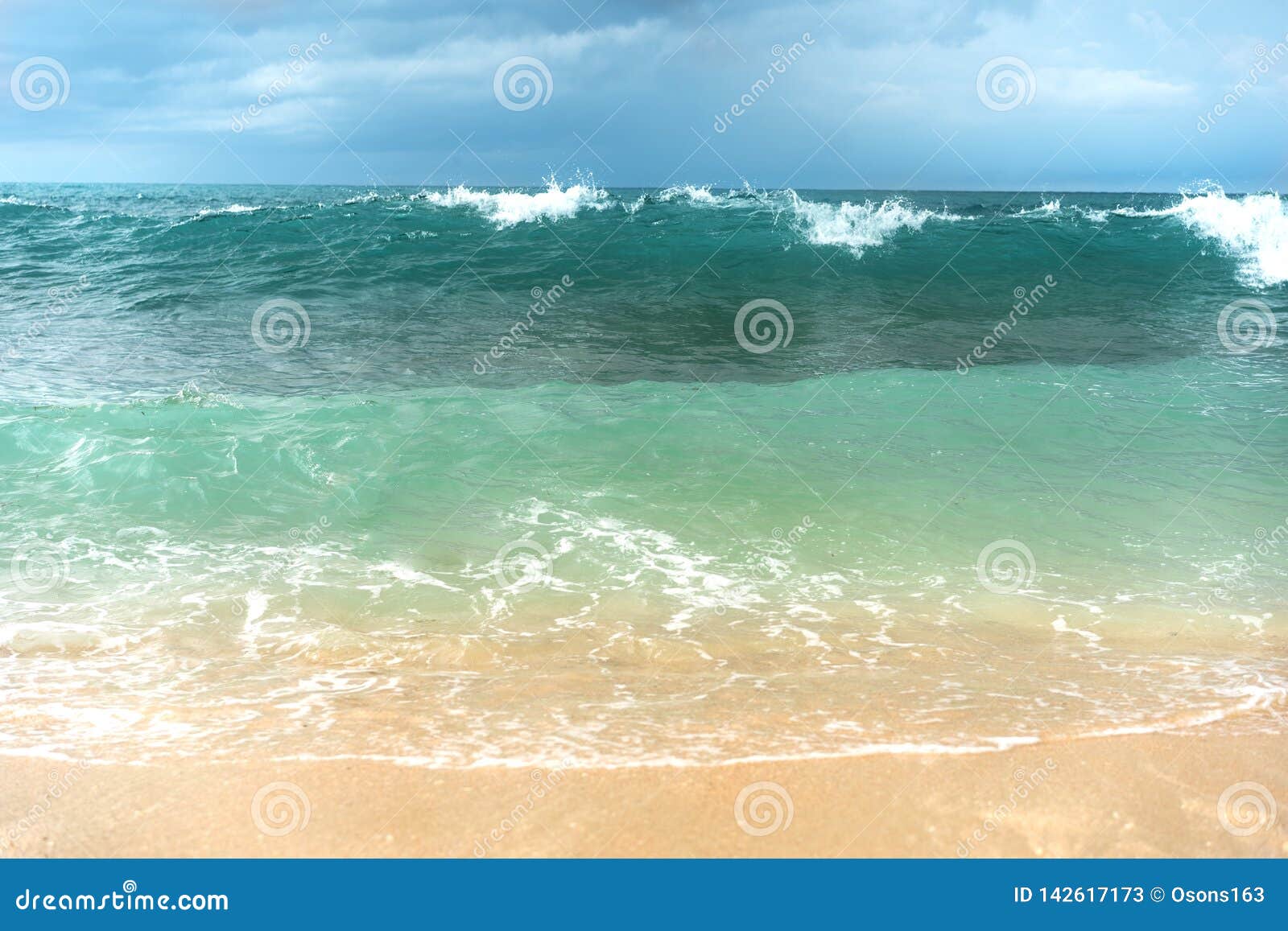 Sea view with sand stock image. Image of aqua, ripple - 142617173