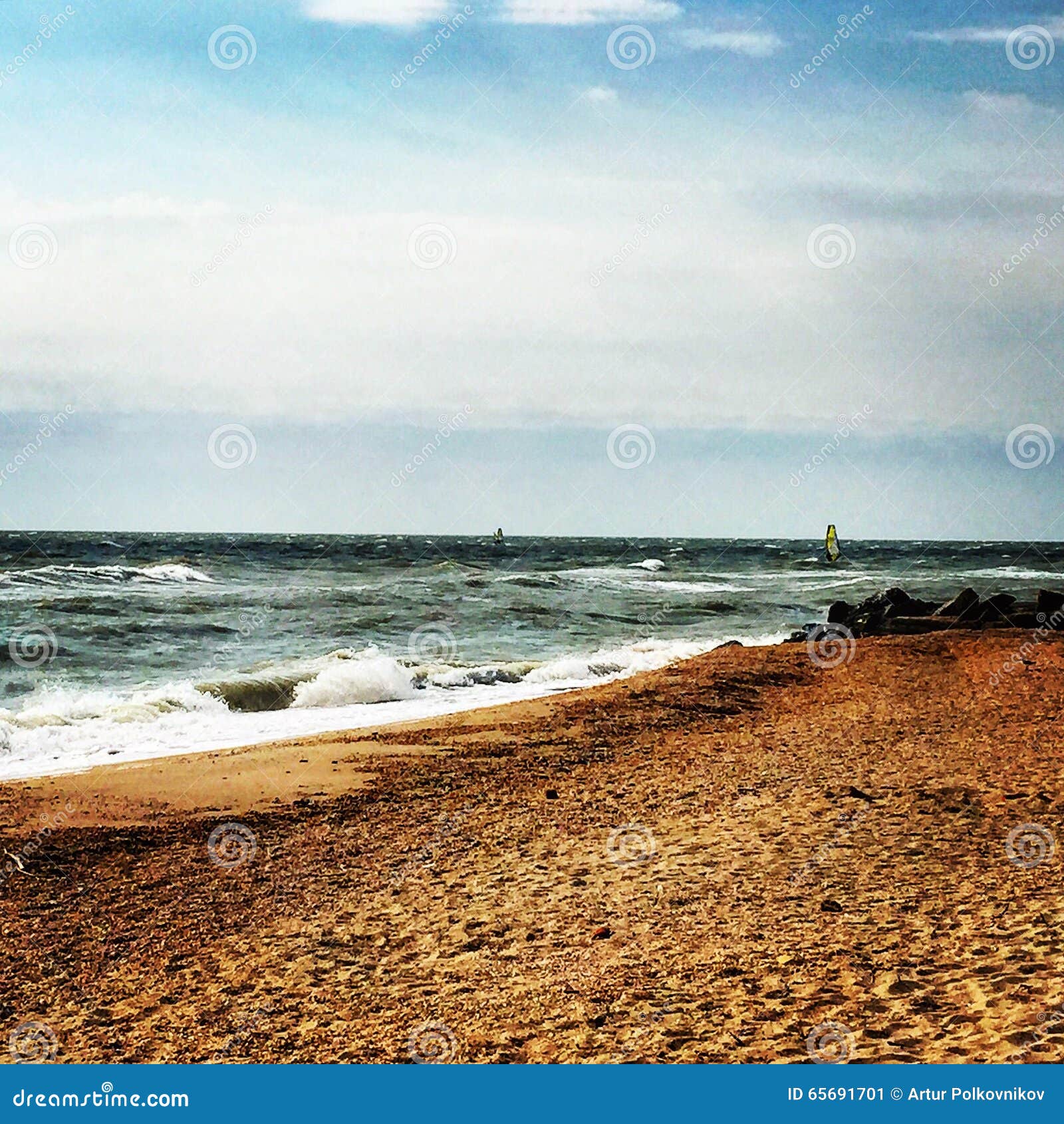 Sea view sand nice weather stock image. Image of weather - 65691701