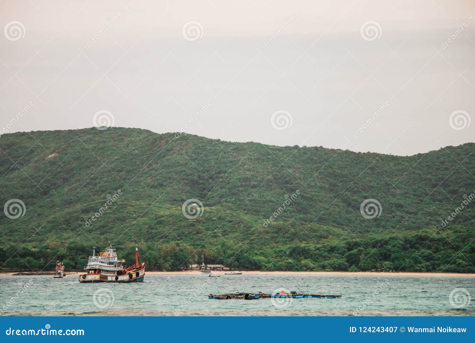 Sea stock image. Image of coast, travel, asia, outdoor - 124243407