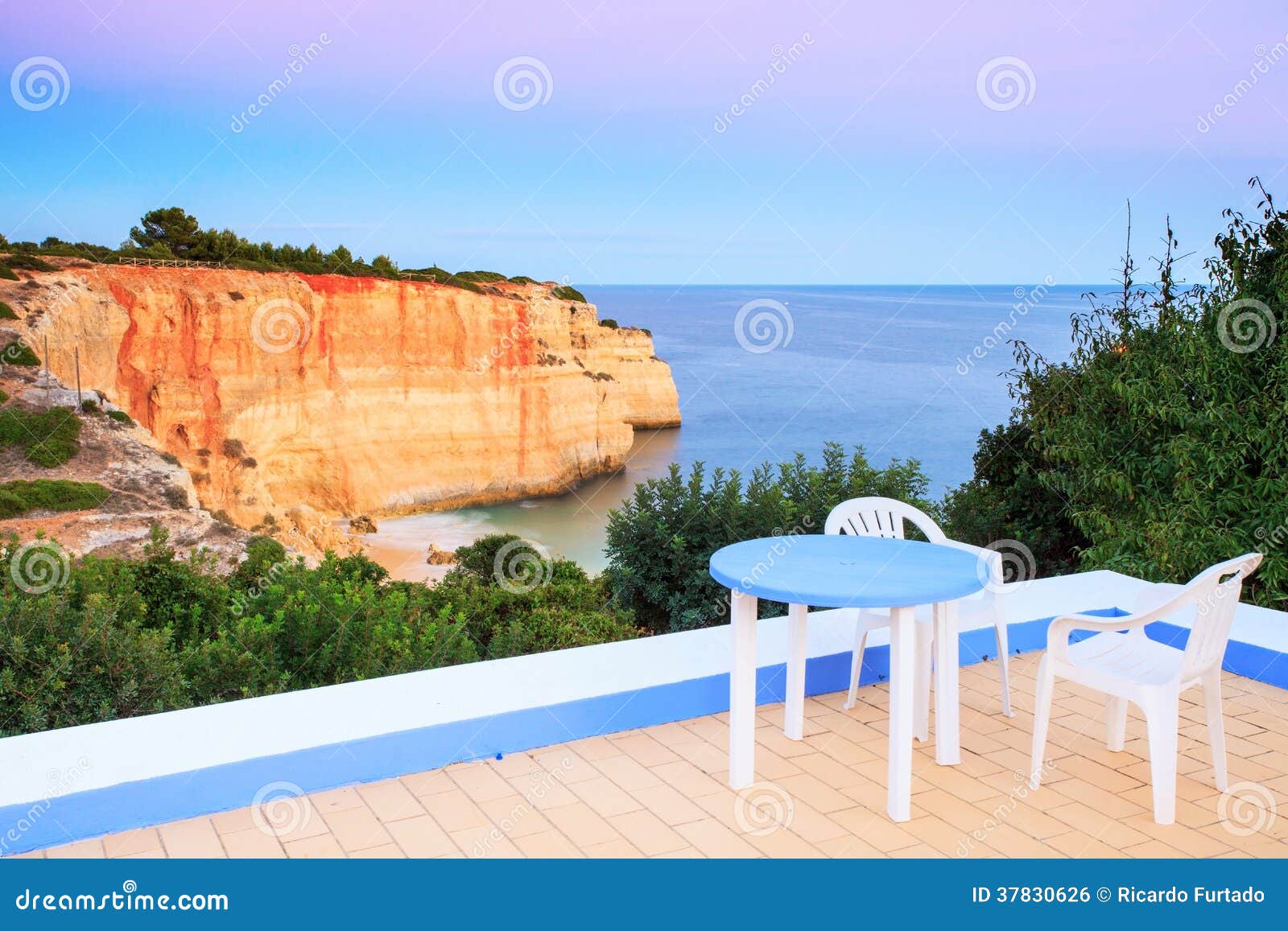 Sea view terrace stock photo. Image of relax, outdoor - 37830626