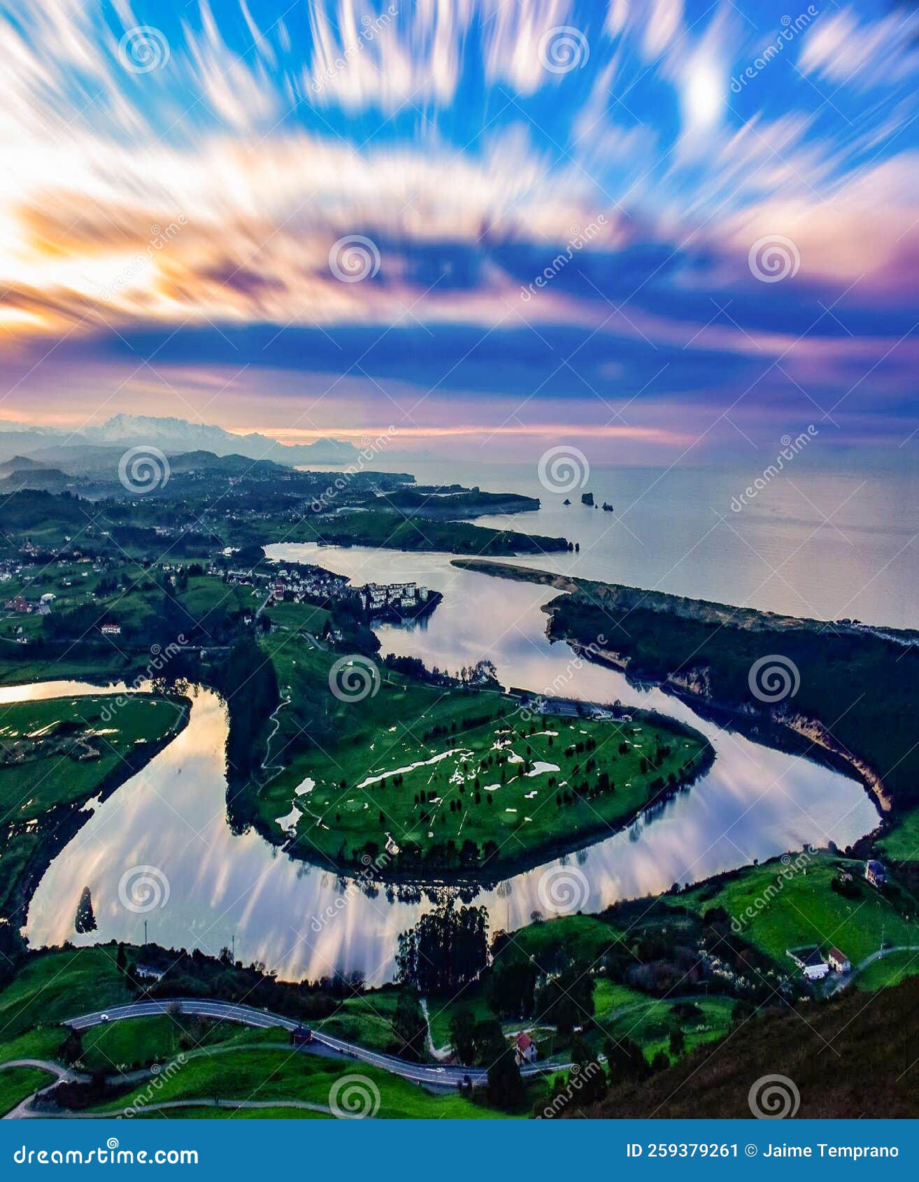 Sea views from the lookout stock image. Image of ocean - 259379261