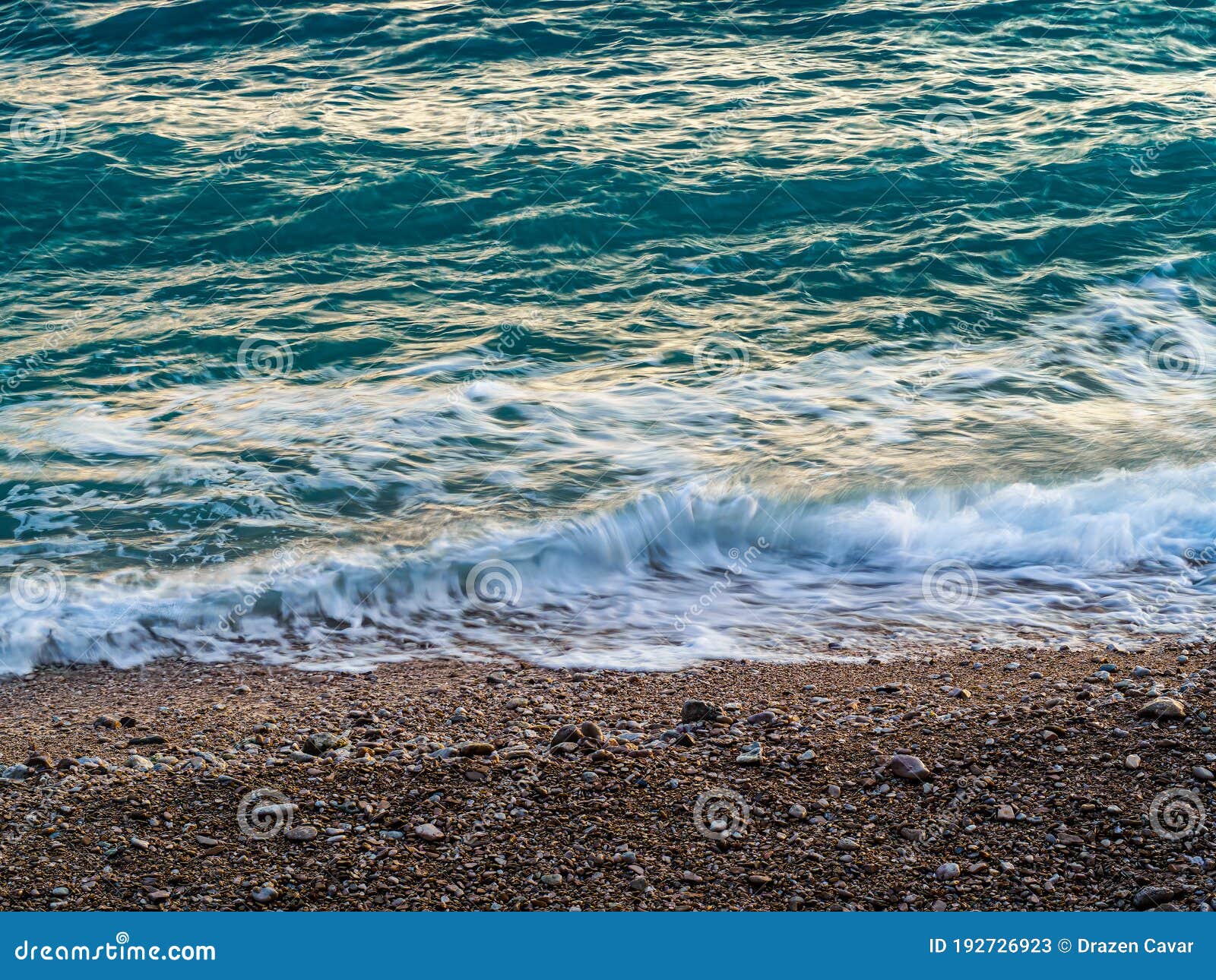 Sea Vs. Land Continual Interaction Stock Image - Image of beach, nature ...