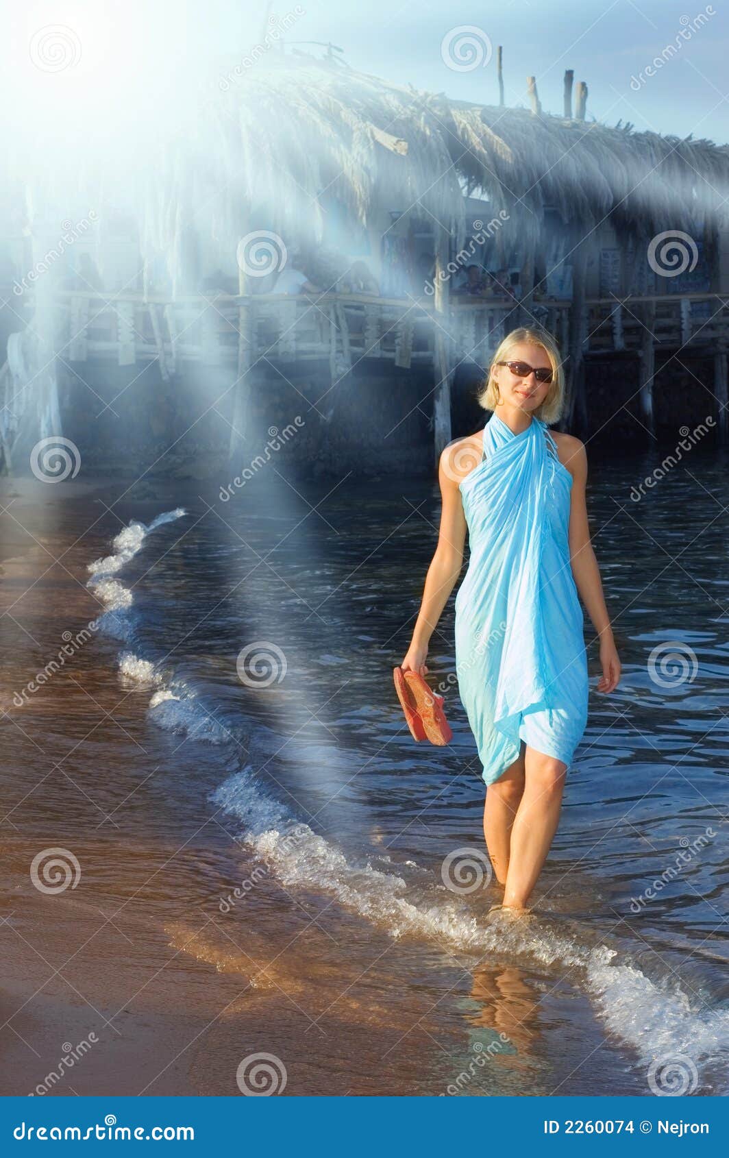 Sea walk stock photo. Image of gorgeous, holiday, healthy - 2260074