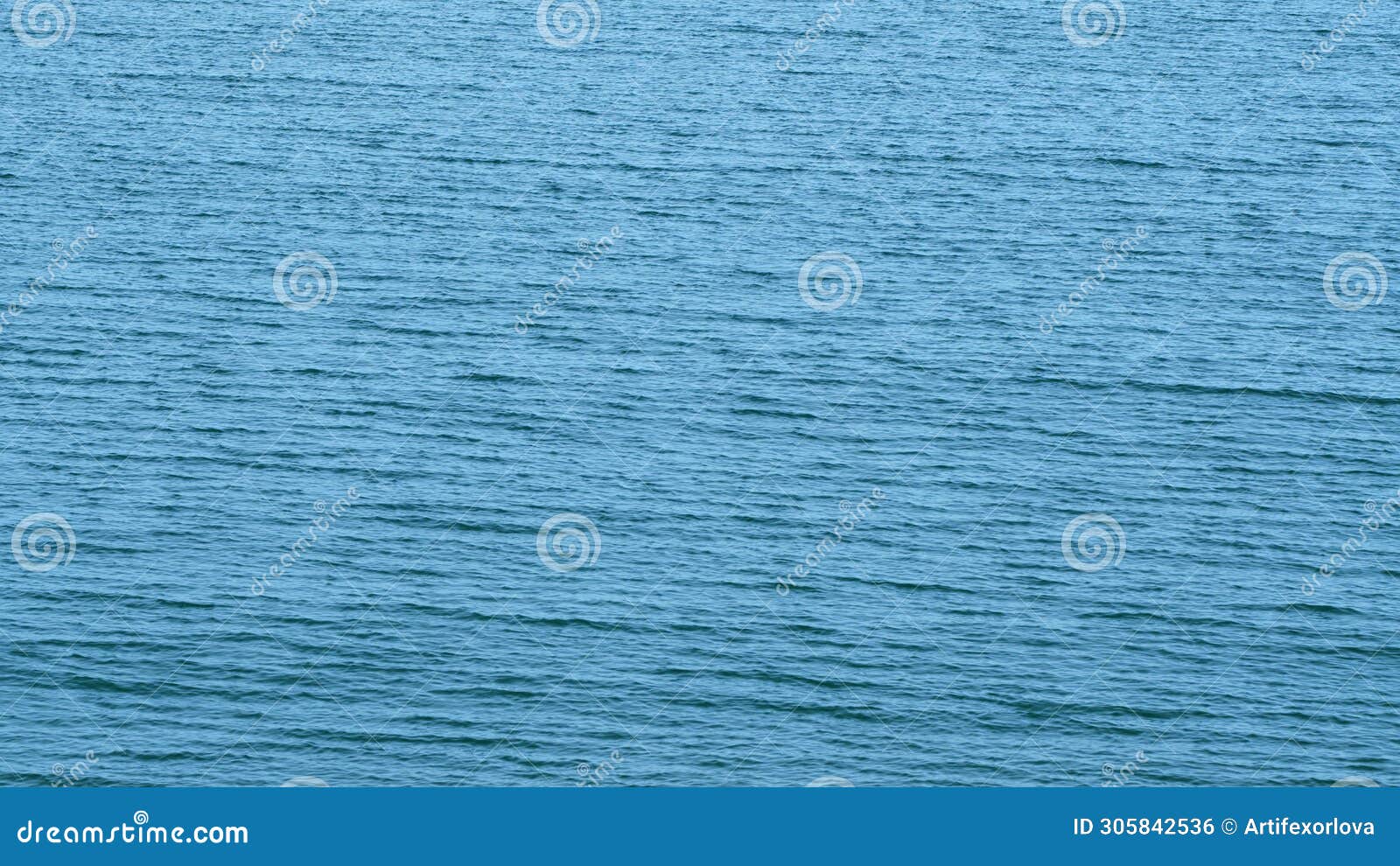 Sea Water with Calm and Flat Waves. Blue Surface of Ocean. Blue Sea ...