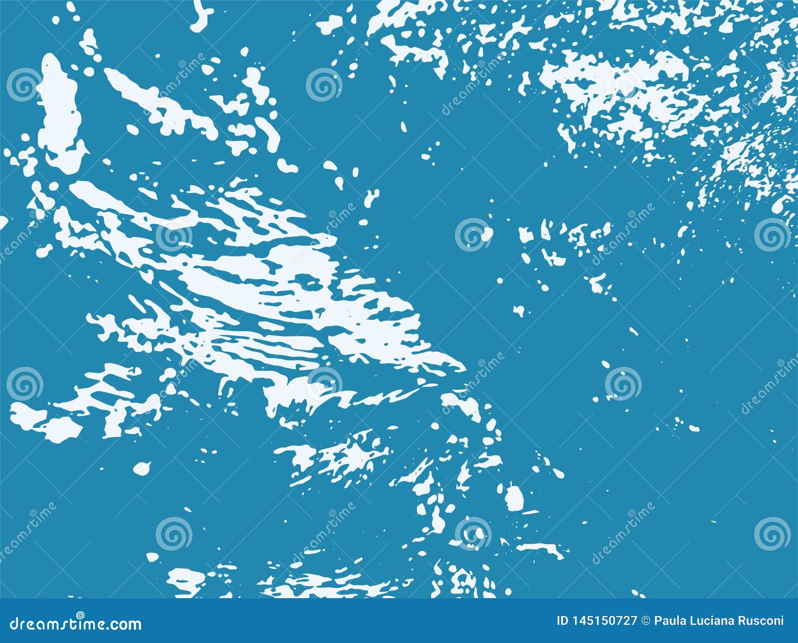 Sea Water Over Stones and Sand Vector Pattern Overlay Stock Vector ...