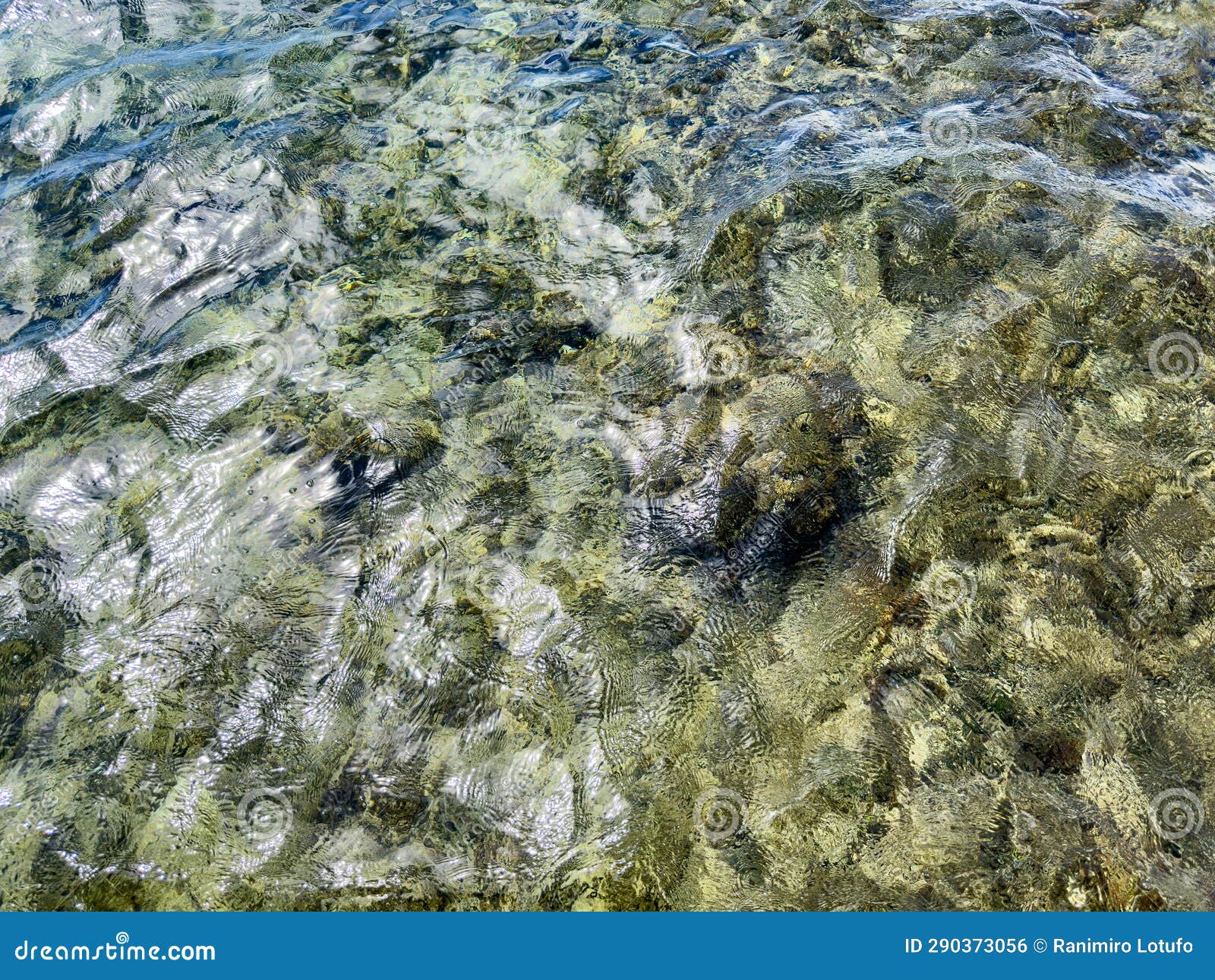 Sea Water, Reflection on Water. Abstract Sea Background Stock Photo ...