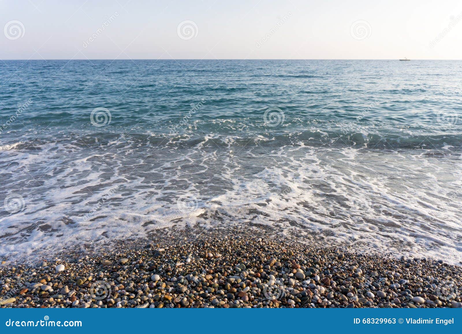 Sea Water Shore Coast Background Stock Image - Image of peace, beauty ...