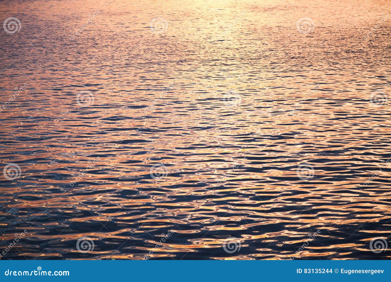 Sea Water Surface with Ripple Pattern Stock Photo - Image of background ...