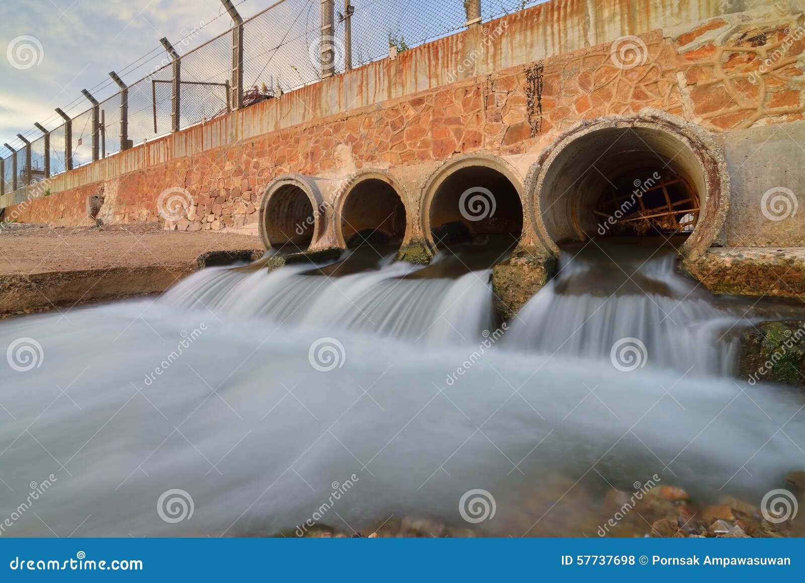 Sea water treatment stock photo. Image of waste, environment - 57737698