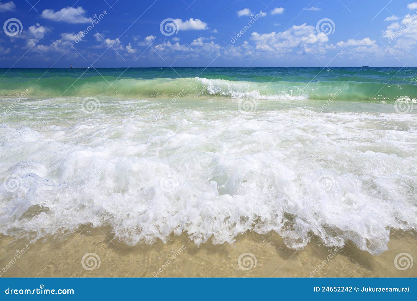 Sea wave on the beach stock photo. Image of speed, coast - 24652242