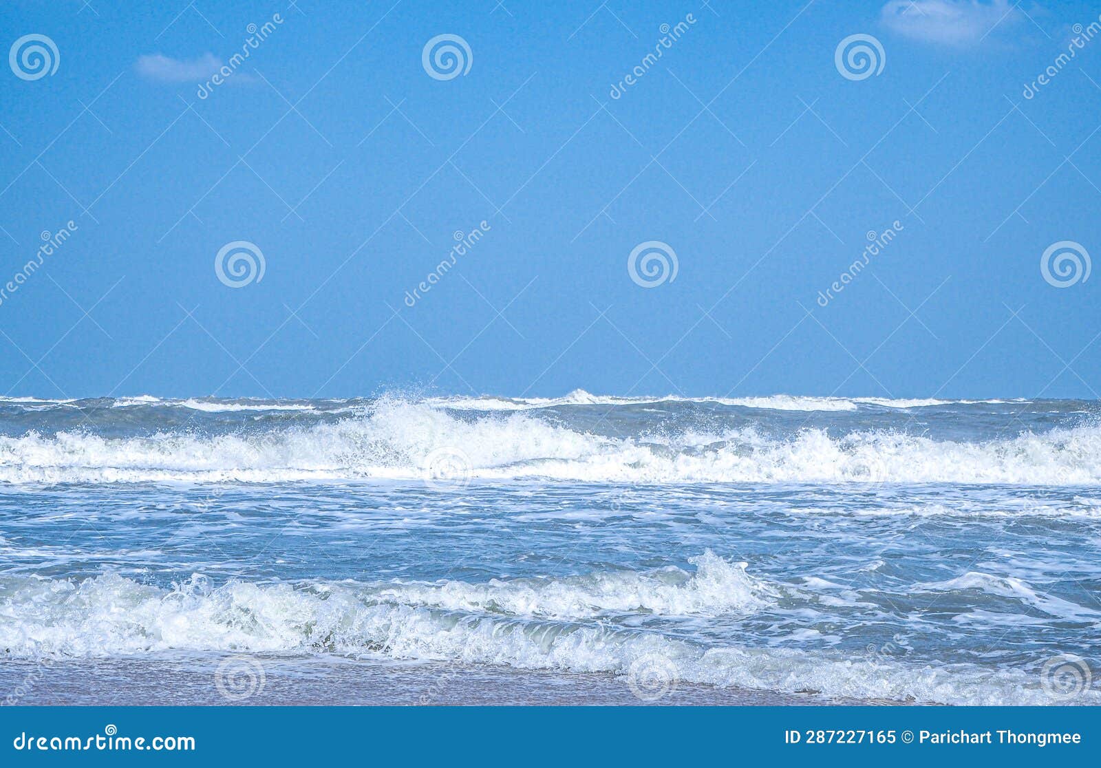 Unwind on a Beautiful Beach with Pristine Shores Stock Image - Image of ...