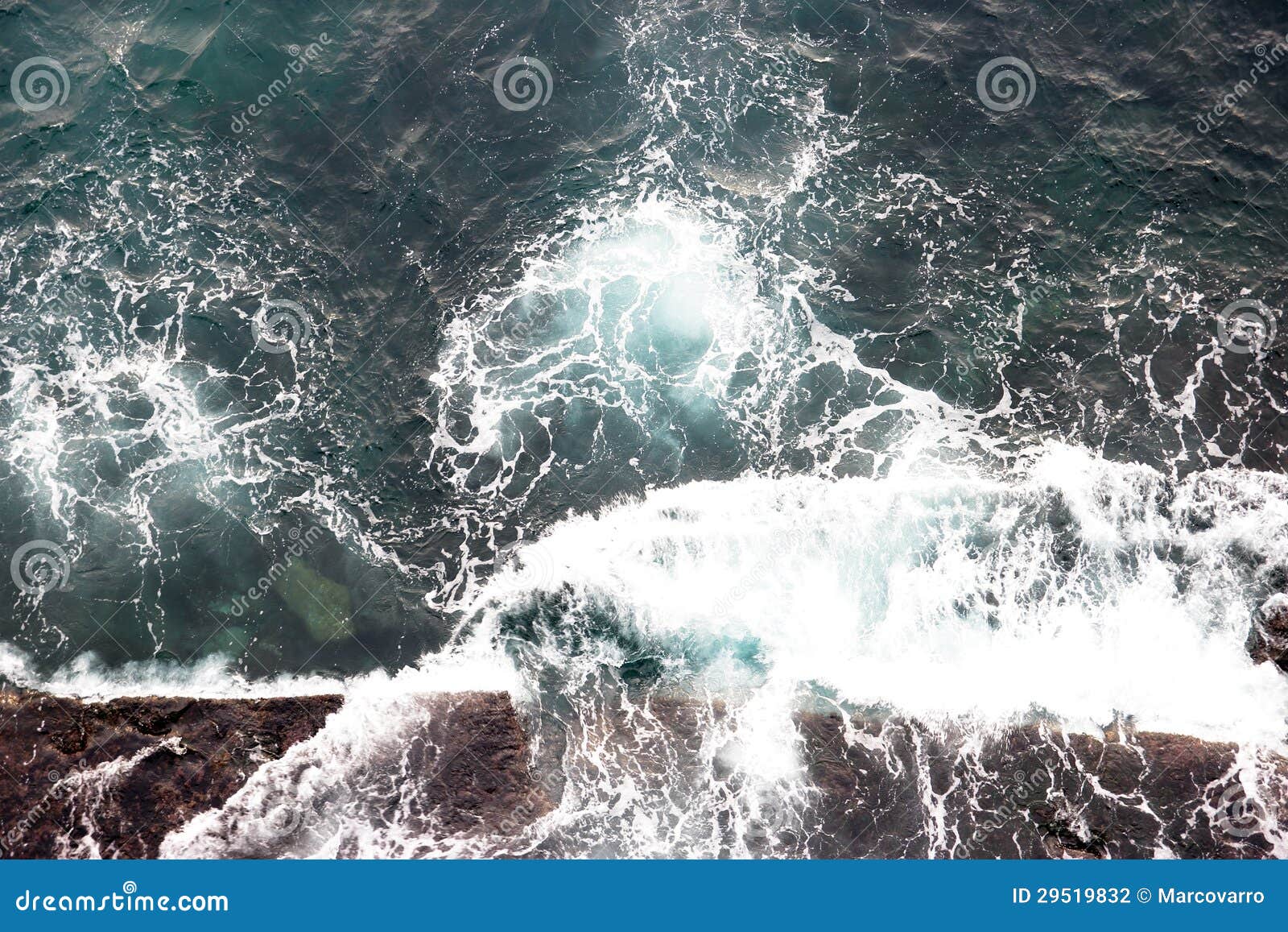 Sea Wave Breaking Against Coast Cliff Stock Photo - Image of scenics ...