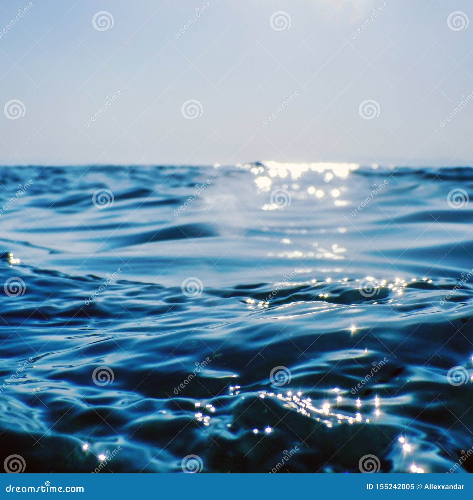 Sea Wave Close Up, Low Angle View Water Background Stock Image - Image ...