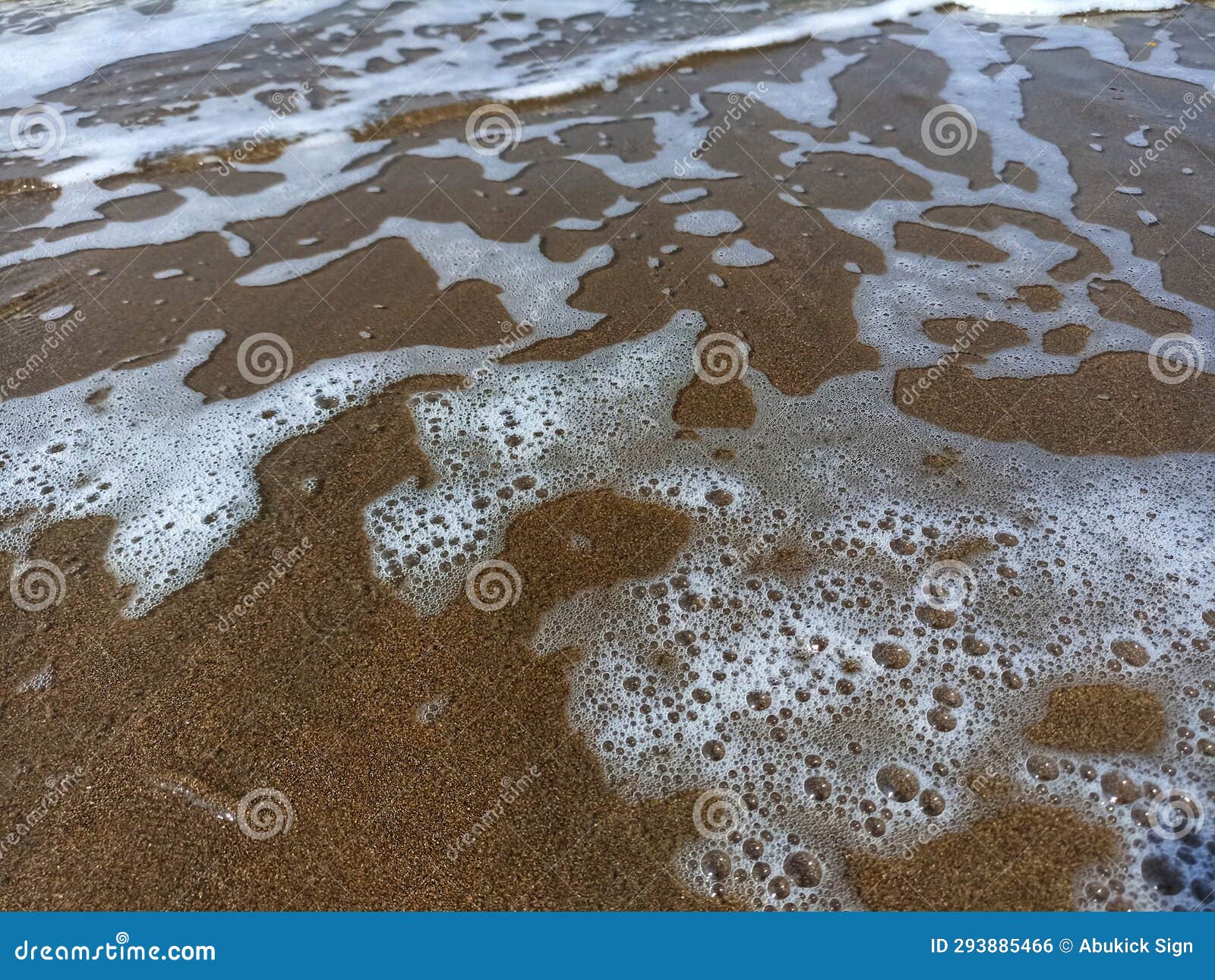 Sea Wave Foam Caused by Waves Hitting the Coast Stock Photo - Image of ...