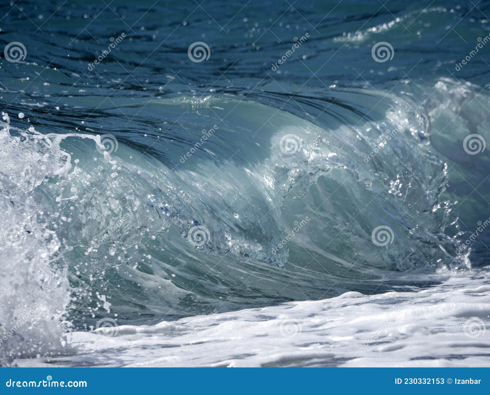 Sea wave on the shore stock image. Image of shore, beach - 230332153