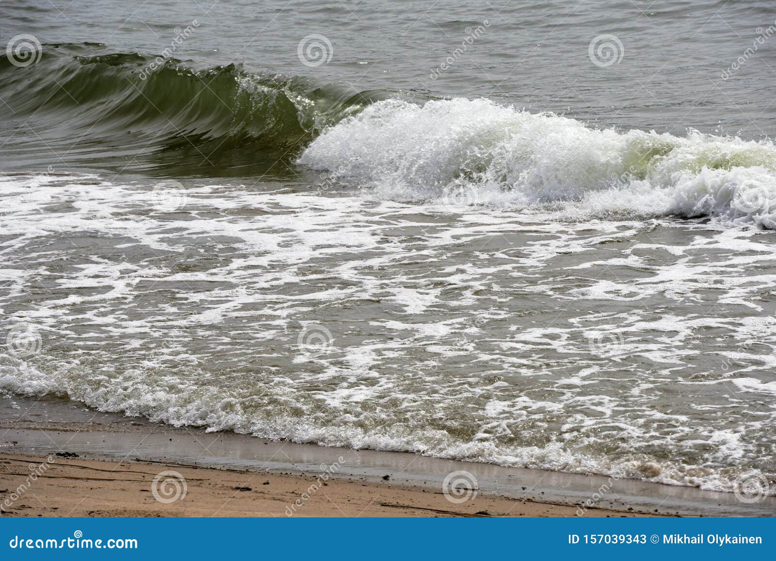 Sea wave with splash stock image. Image of beautiful - 157039343