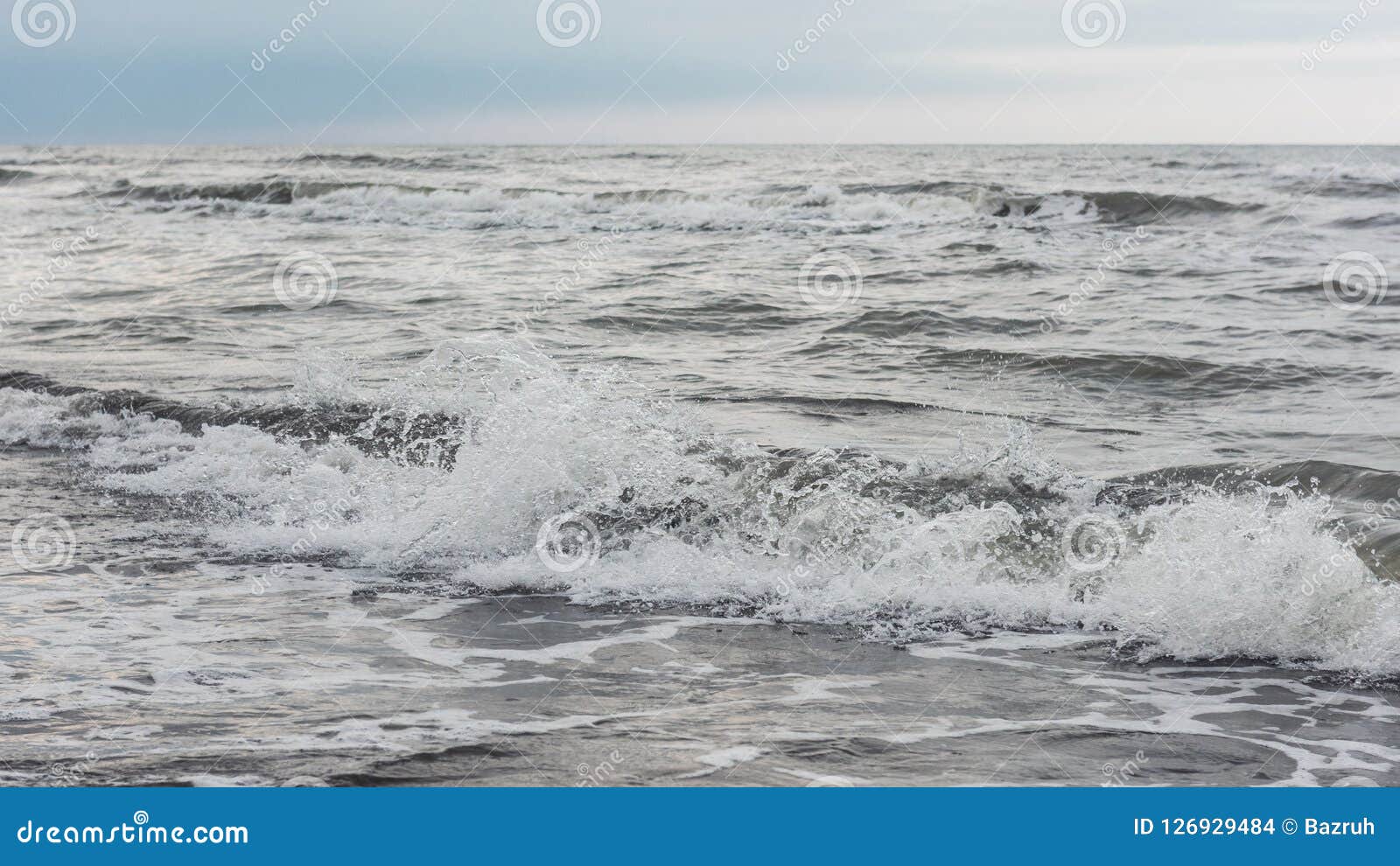 Sea wave splash stock photo. Image of natural, blue - 126929484