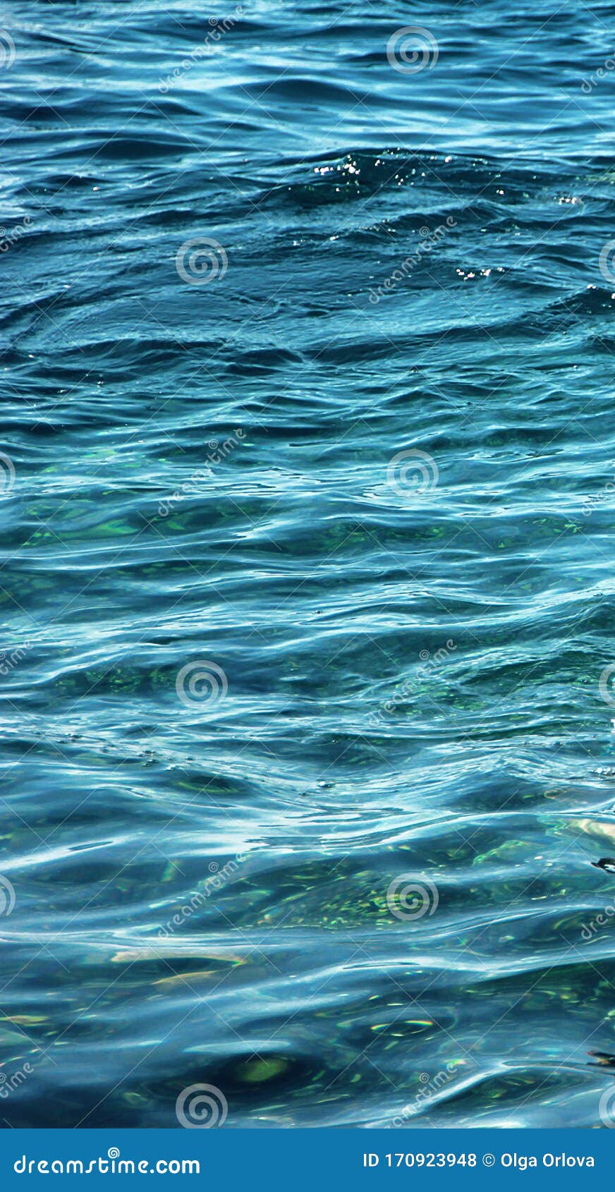 Sea Wave Water Blue South Sun Glare Blurred Stock Photo - Image of ...