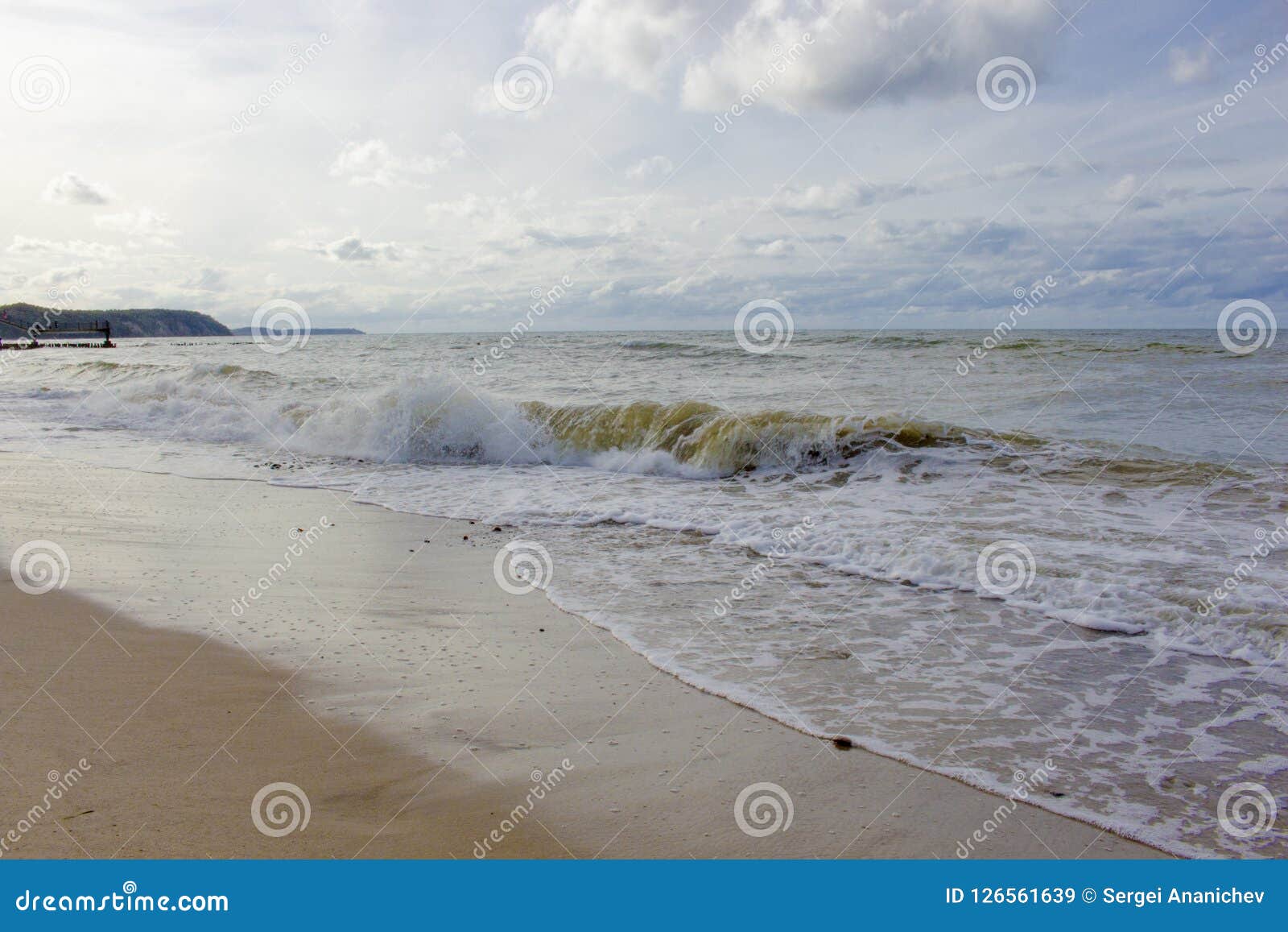 Sea Waves Beating Against the Shore11 Stock Image - Image of shore11 ...
