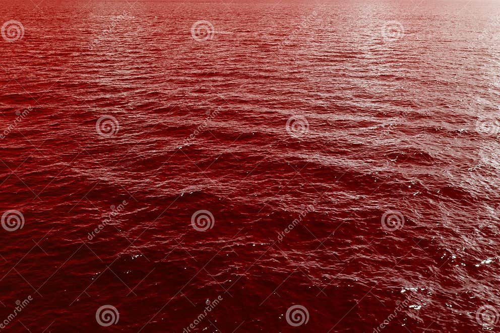Sea waves of blood stock image. Image of blood, natural - 95630353