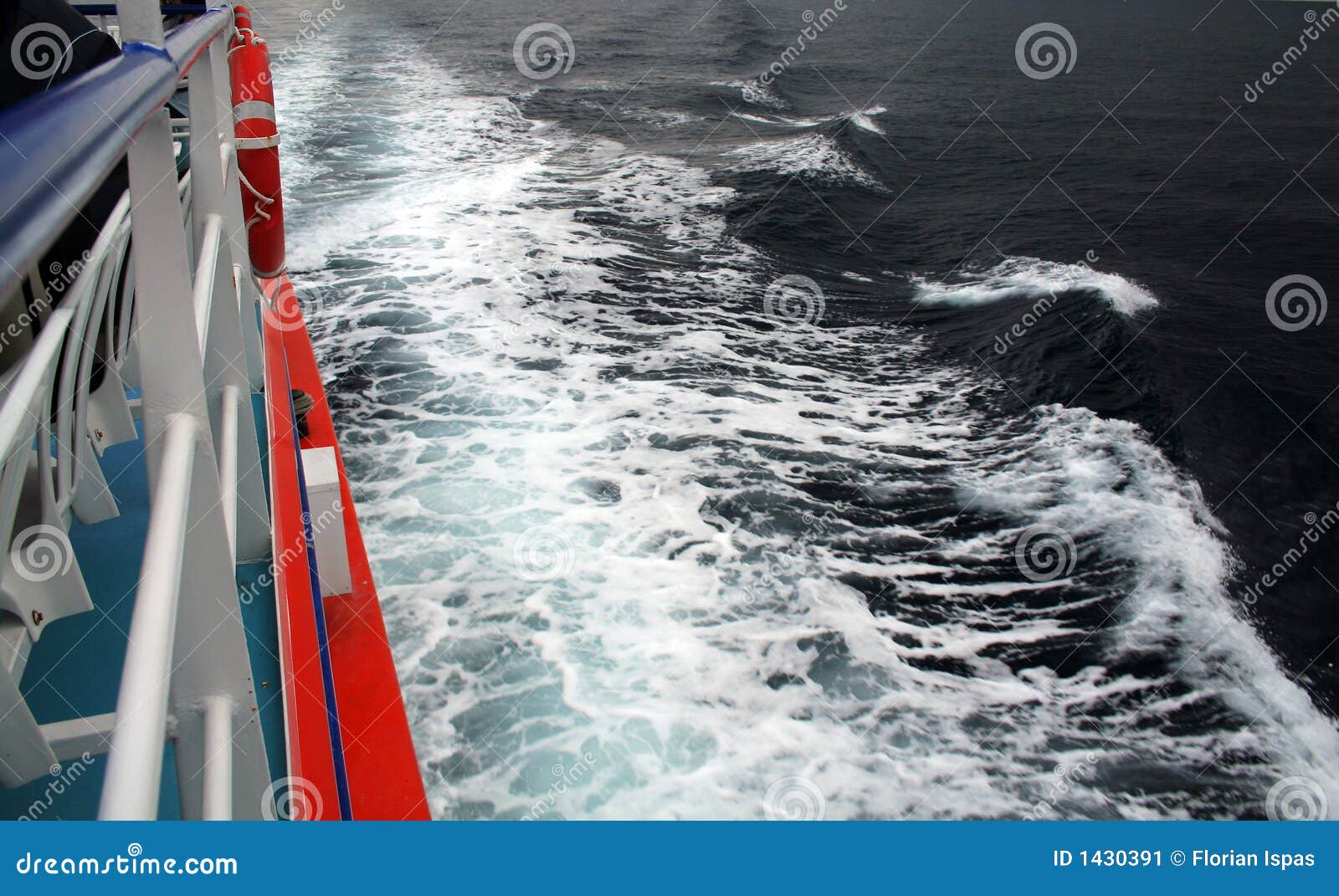 Sea waves and boat stock image. Image of nature, tourist - 1430391