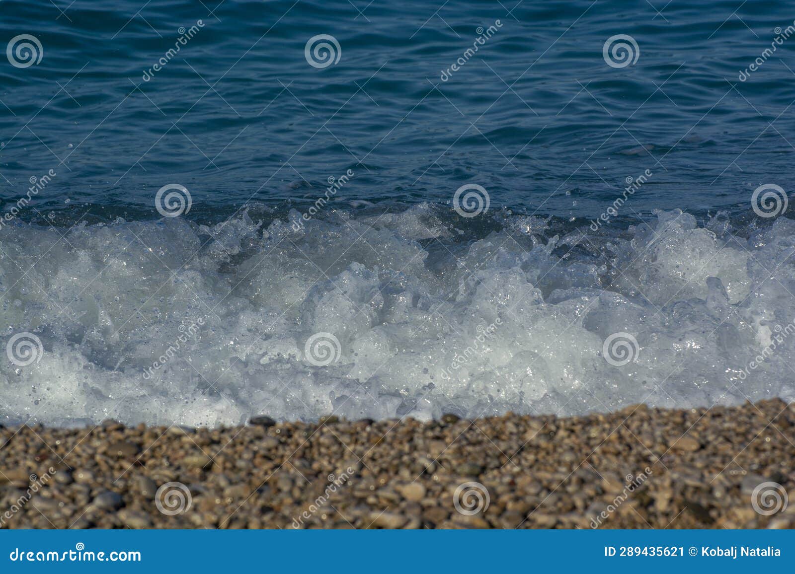 Sea Waves Floating on the Shore Stock Image - Image of shore, ocean ...