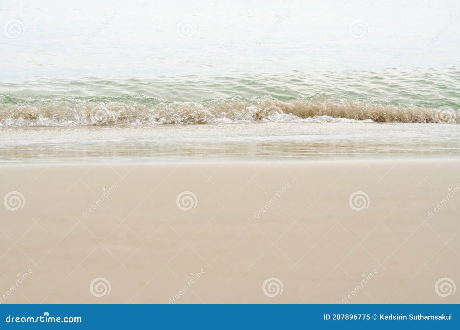 The Sea Waves Hit the Beach Stock Image - Image of island, nature ...