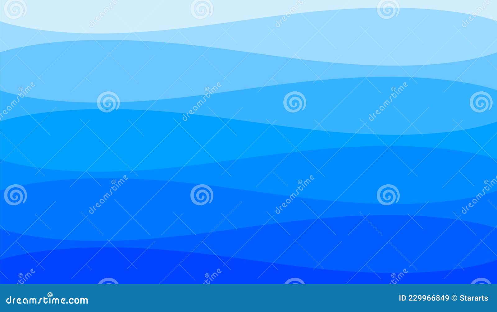 Sea Waves Ripple Style Blue Background Stock Vector - Illustration of ...