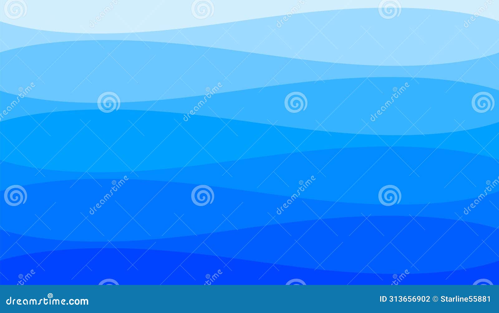 Waves Ripple In 3D, Shows Peaks And Troughs That Illustrate Resonance ...