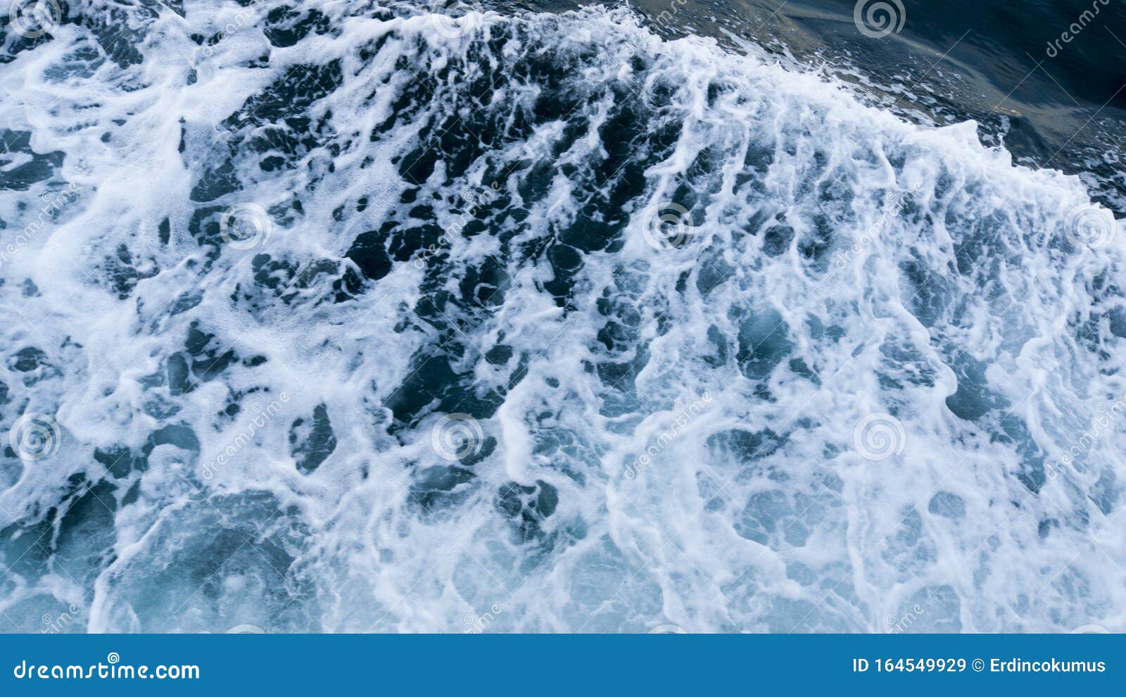 Sea and waves of a ship stock image. Image of shipping - 164549929
