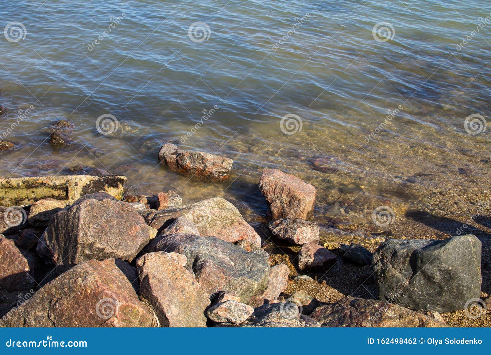 Sea Waves Splashing Over Rocks Stock Photo - Image of seascape, scene ...