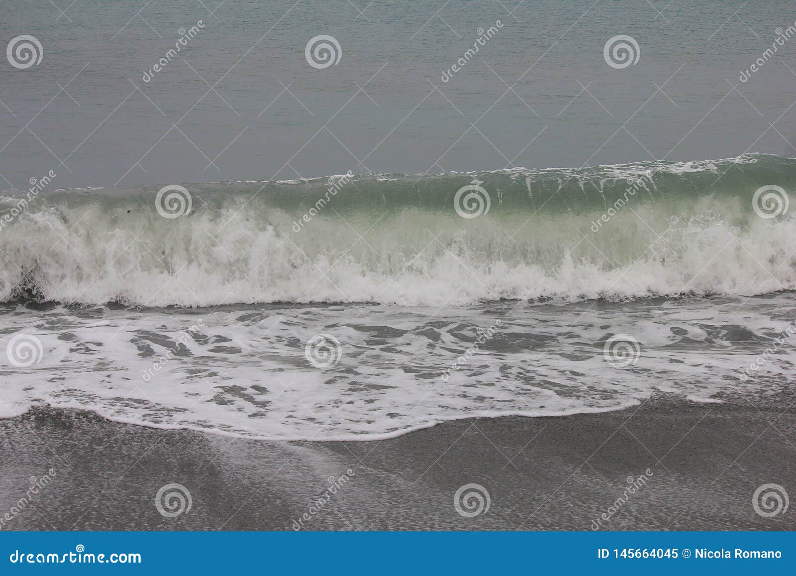 Sea waves in Spring stock image. Image of nature, water - 145664045