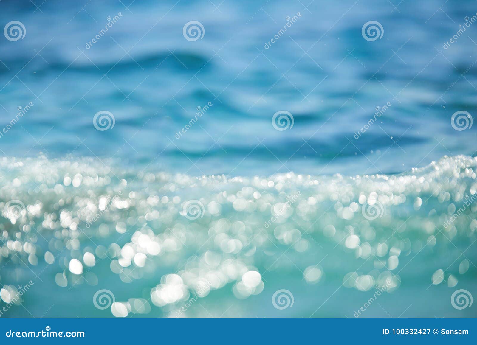 Sea Waves, Sunlight Reflection in Water, Star Reflections on Sea Stock ...