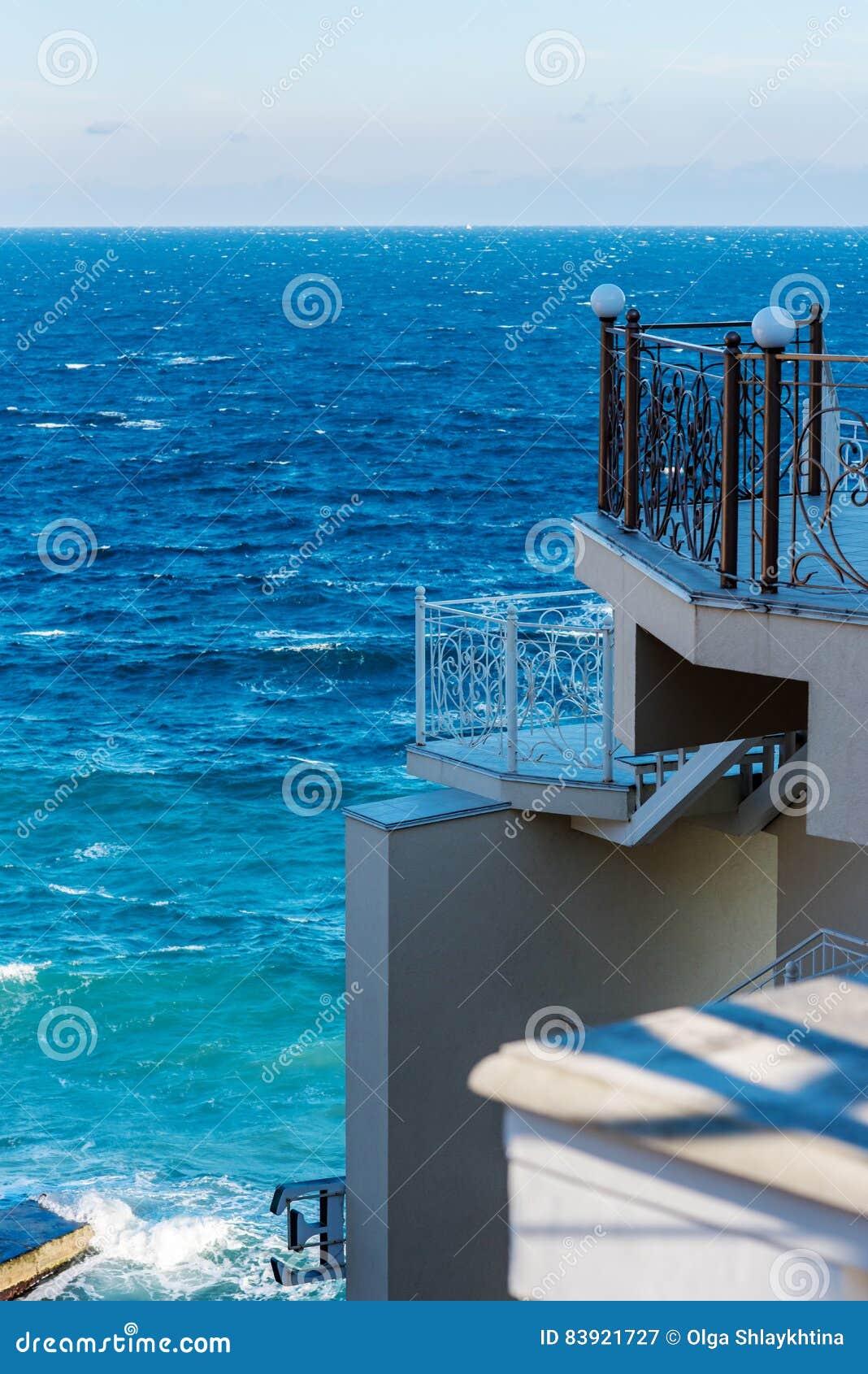 Sea and Waves. View from the Sea Shore Stock Image - Image of bali ...