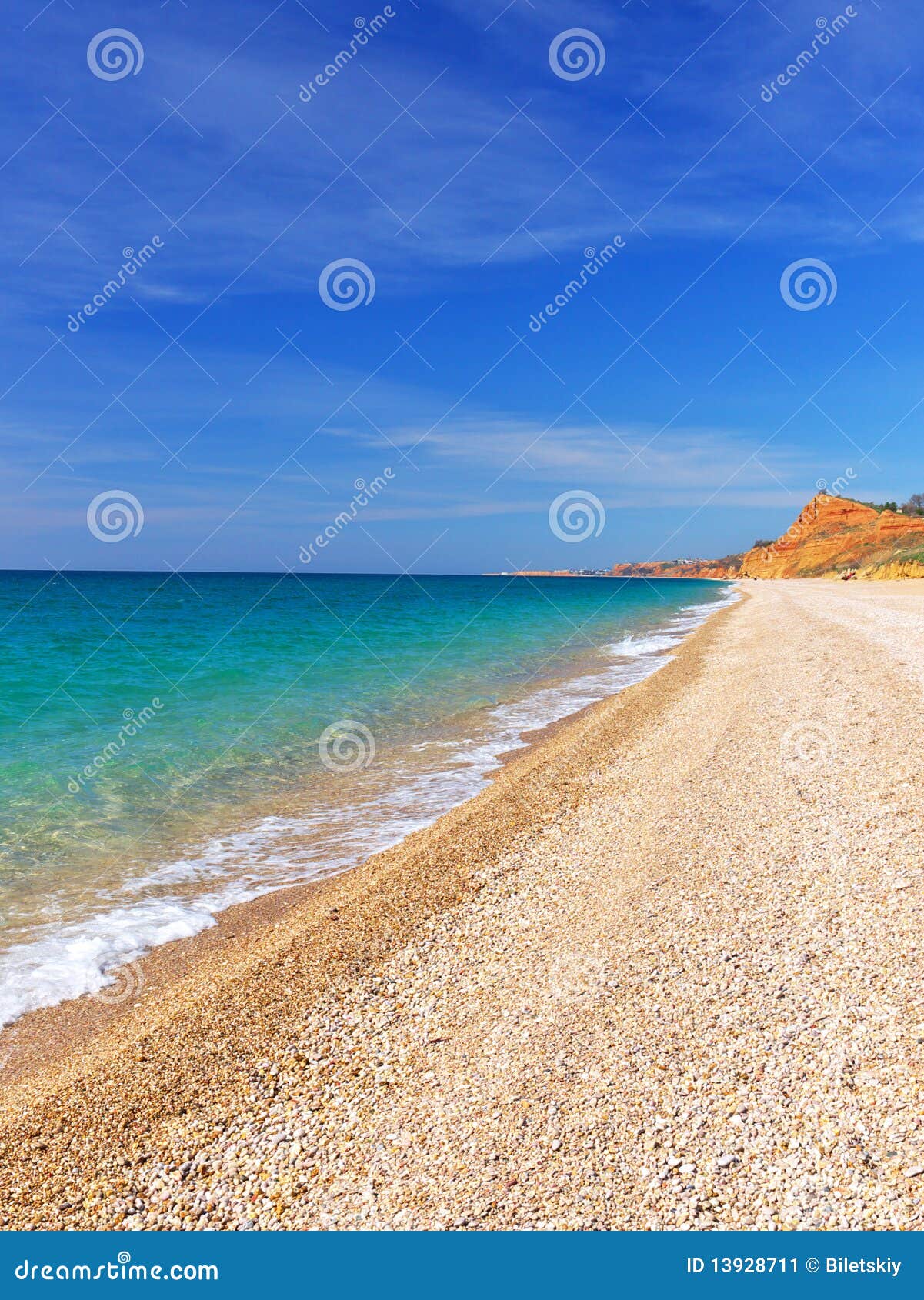 Seacoast stock image. Image of relaxation, ocean, calm - 13928711